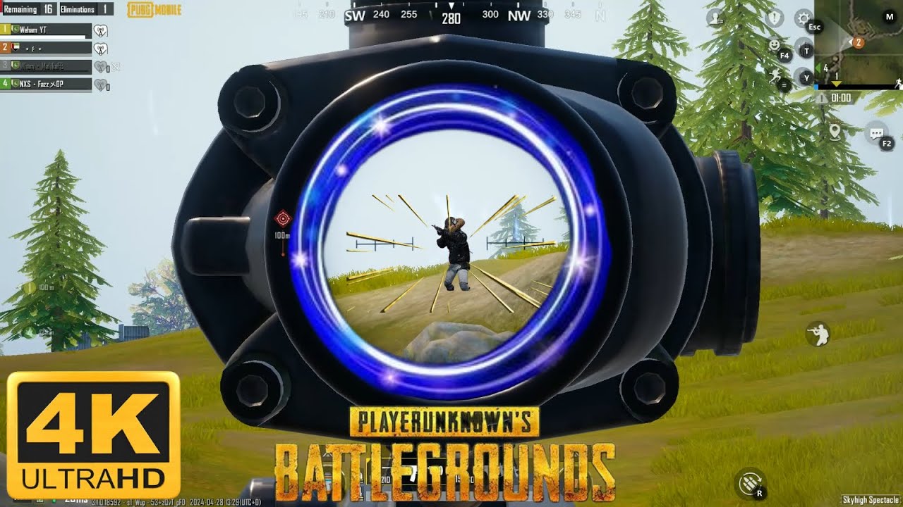 HDR+90FPS PUBG MOBILE New rush aggressive GAMEPLAY/emulator/Max setting ...