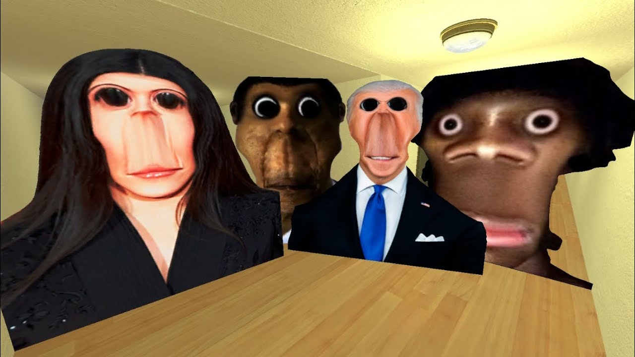 Rosalia Bizcochito, Obunga, Joe Biden And Goofy Ahh Nextbot Gmod - YouTube
