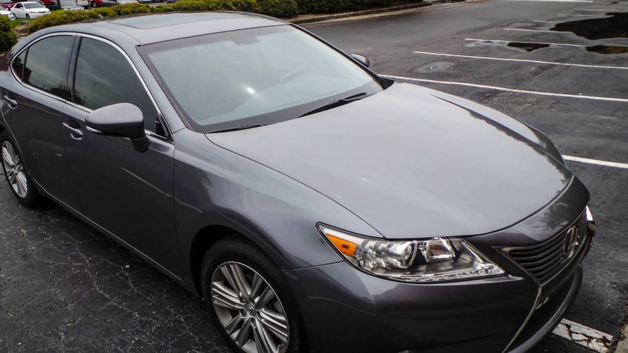 Lexus ES350 | Llumar CTX Ceramic Window Tint - YouTube