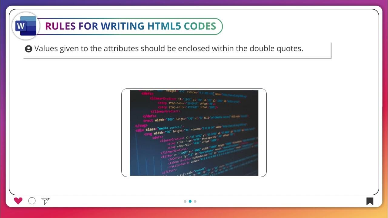 𝐑𝐮𝐥𝐞𝐬 𝐟𝐨𝐫 𝐖𝐫𝐢𝐭𝐢𝐧𝐠 𝐇𝐓𝐌𝐋𝟓 𝐂𝐨𝐝𝐞𝐬 |𝐂𝐡 𝟎𝟓|𝐏𝐥𝐮𝐬 𝐕𝐞𝐫 𝟒.𝟎|𝐂𝐥𝐚𝐬𝐬 𝟎𝟔 - YouTube