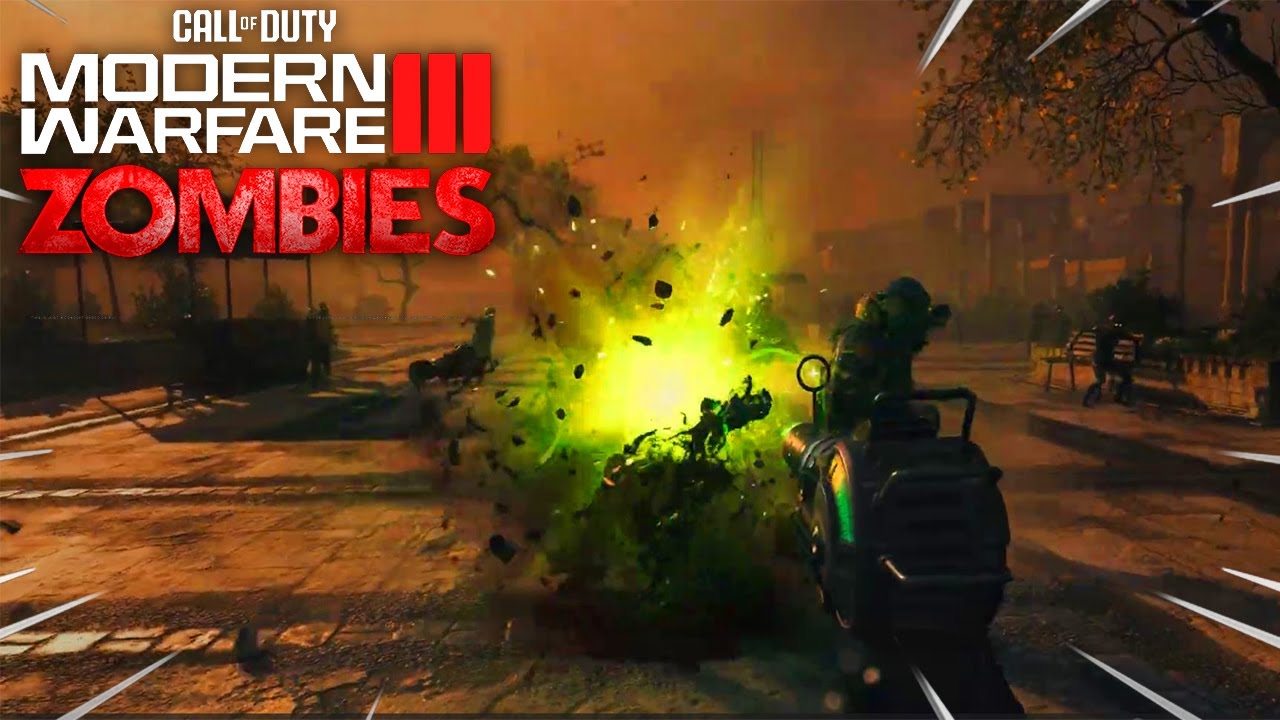 GAMEPLAY de los ZOMBIES de Modern Warfare 3 *Mapa de WARZONE* - YouTube
