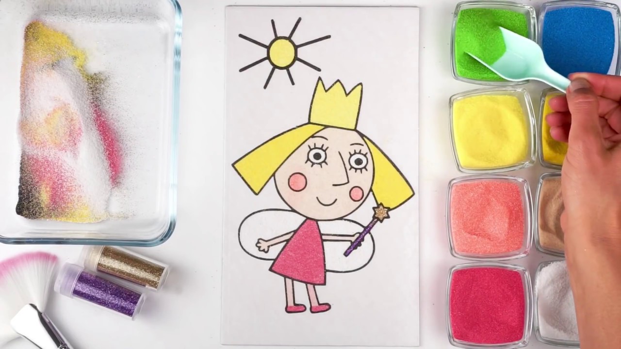 Ben and Holly's Little Kingdom Coloring - Ben elf coloring - Holly ...