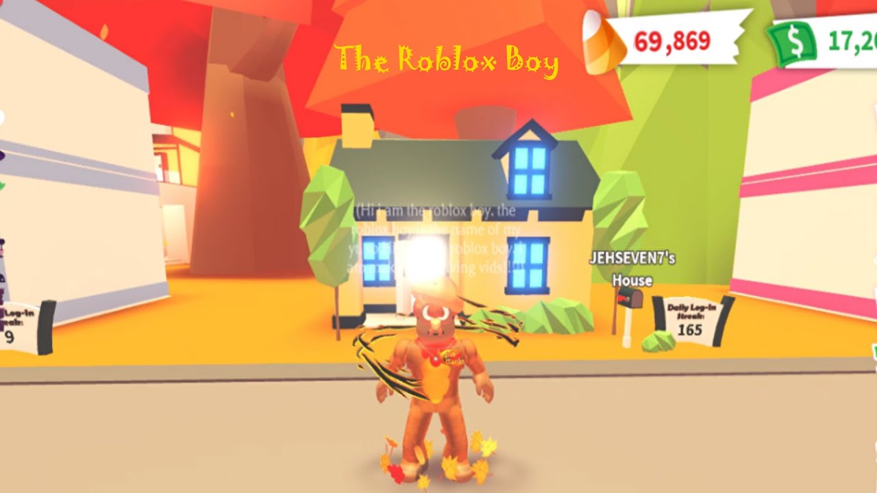 House decorating in Adopt Me for Thanksgiving. (Roblox Adopt Me ...