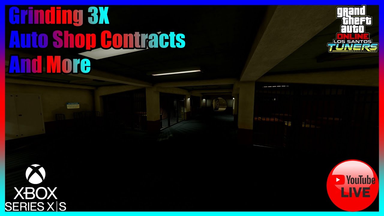 GTA Online Grinding 3x Auto Shop Contracts & More (Xbox Series X|S) - YouTube