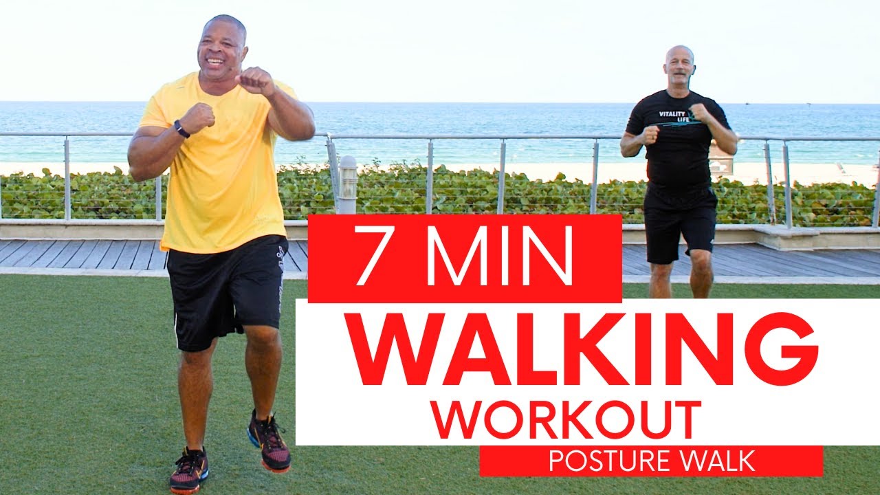 Improve Your Posture with This 7-Minute Walk at Home Workout | Perfect ...