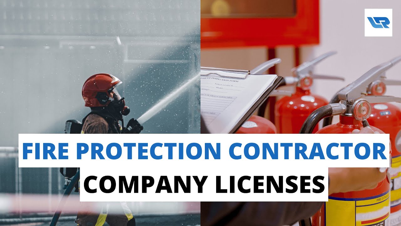 Fire Protection Contractor Company Licenses - YouTube