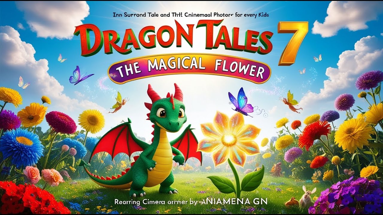 Dragon Tales 7: The Magical Flower | Dragon Story for Kids, Bedtime ...