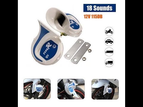 Magic 18 Horn Type R Twin Tone Horn Digital Magical 18 Sound - Melo ...