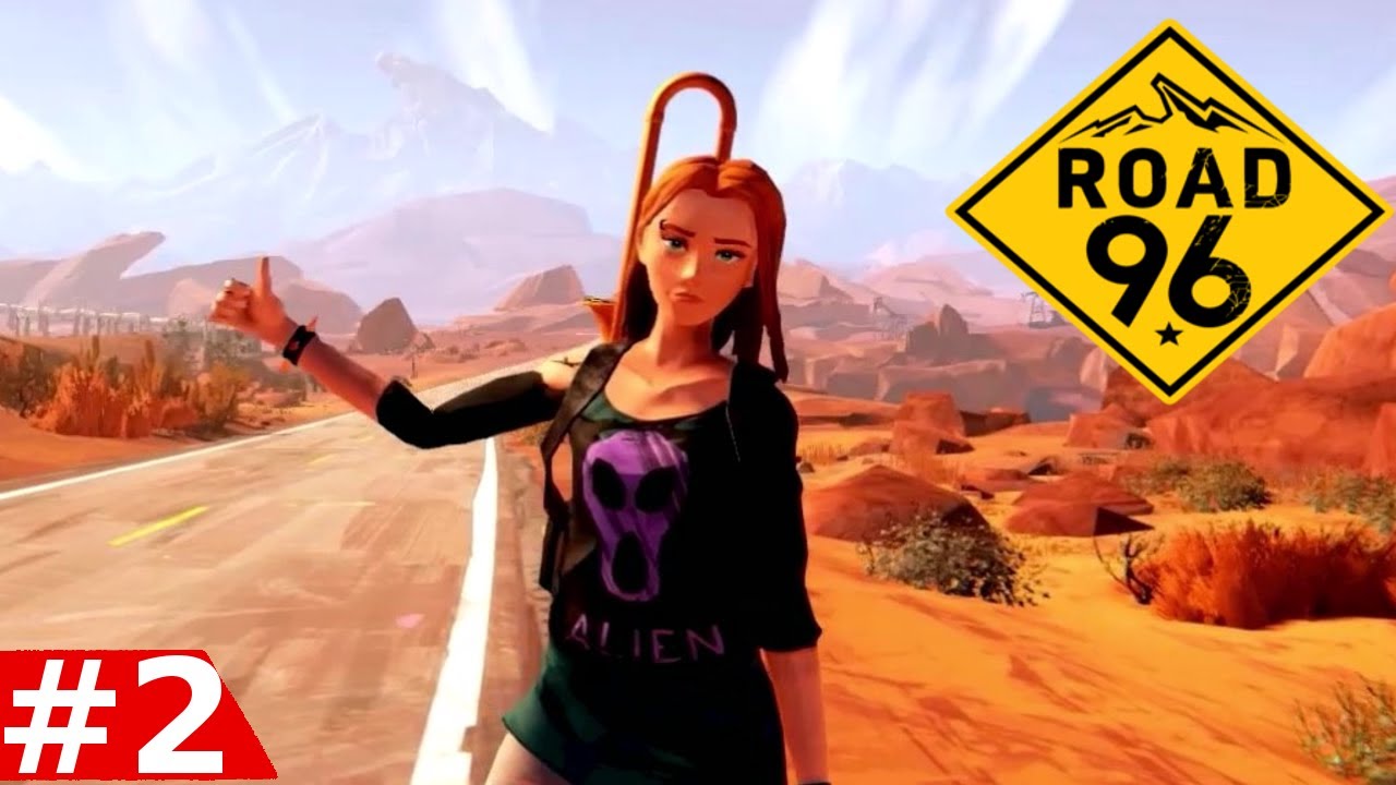 ROAD 96 - Part 2 Walkthrough (Gameplay) The Mountain Path - YouTube