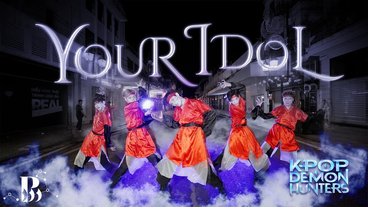 [KPop Demon Hunters In Public] Saja Boys - "Your Idol" Dance ...