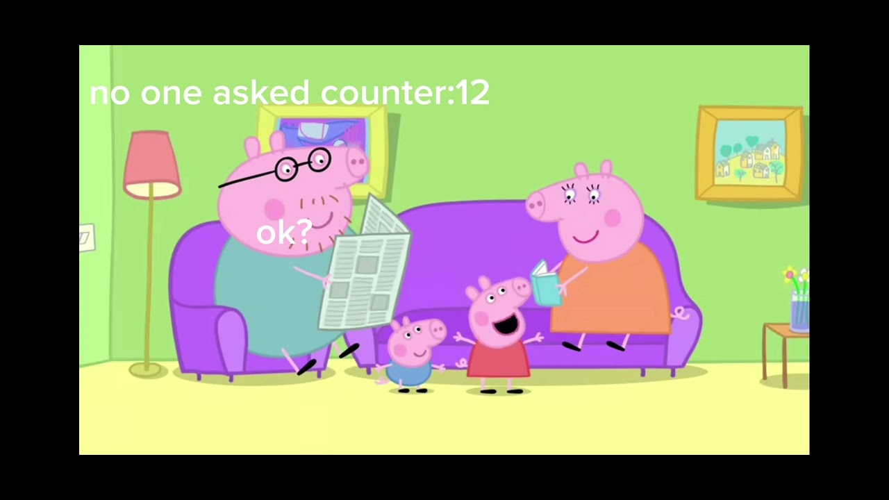 I EDITED AN EPISODE OF PEPPA PIG 7! (NO ONE ASKED COUNTER) - YouTube
