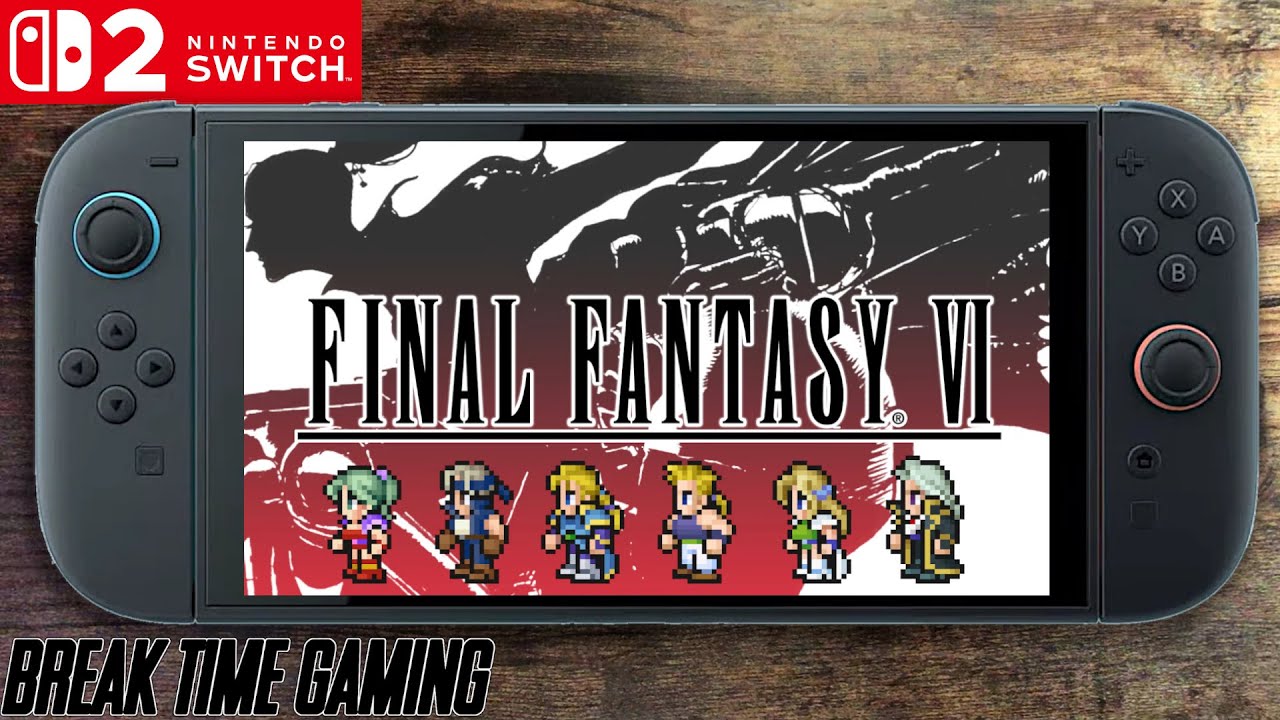 Final Fantasy 6 Pixel Remaster Nintendo Switch 2 Gameplay - YouTube