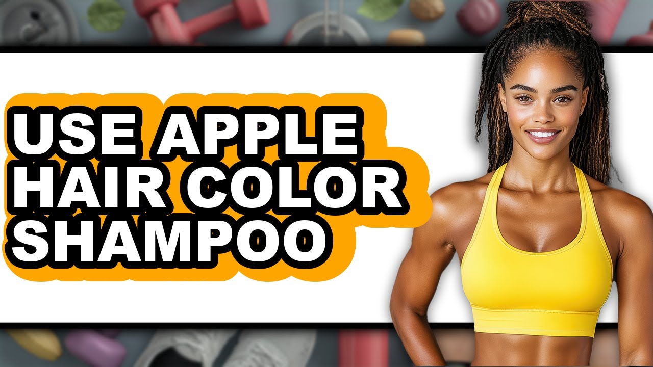 How to Use Apple Hair Color Shampoo - Step by Step - YouTube