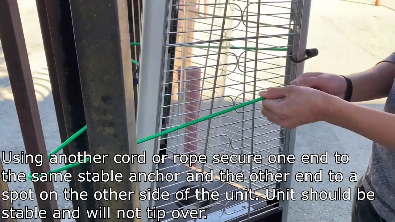 How To Secure Your Unit - YouTube