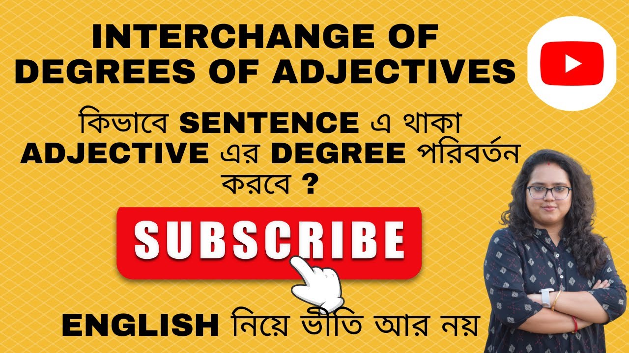 Degrees of Adjectives in English Grammar | Degrees of adjectives ...