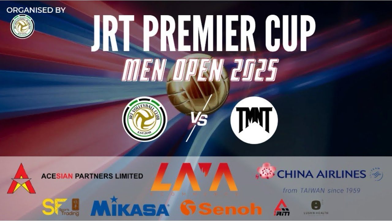 JRT PREMIER CUP 2025. MEN OPEN. JRT VC vs TMNT - YouTube