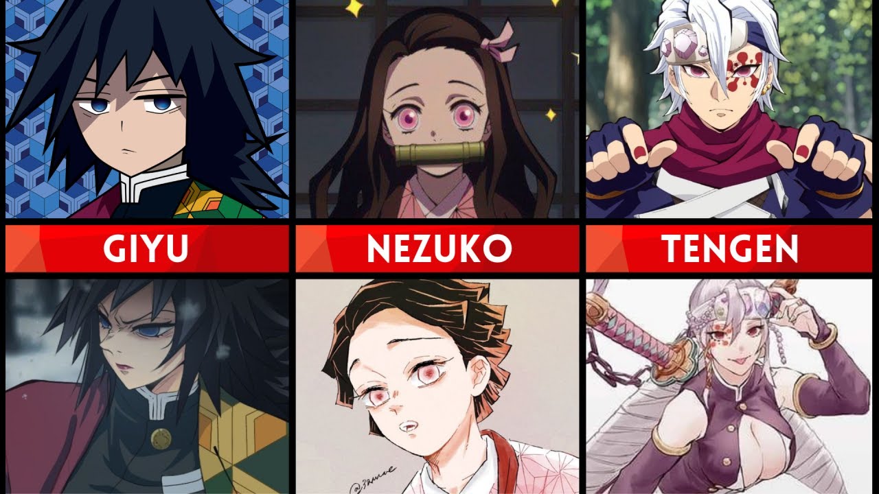Demon Slayer Characters Genderswap | Anirealm - YouTube