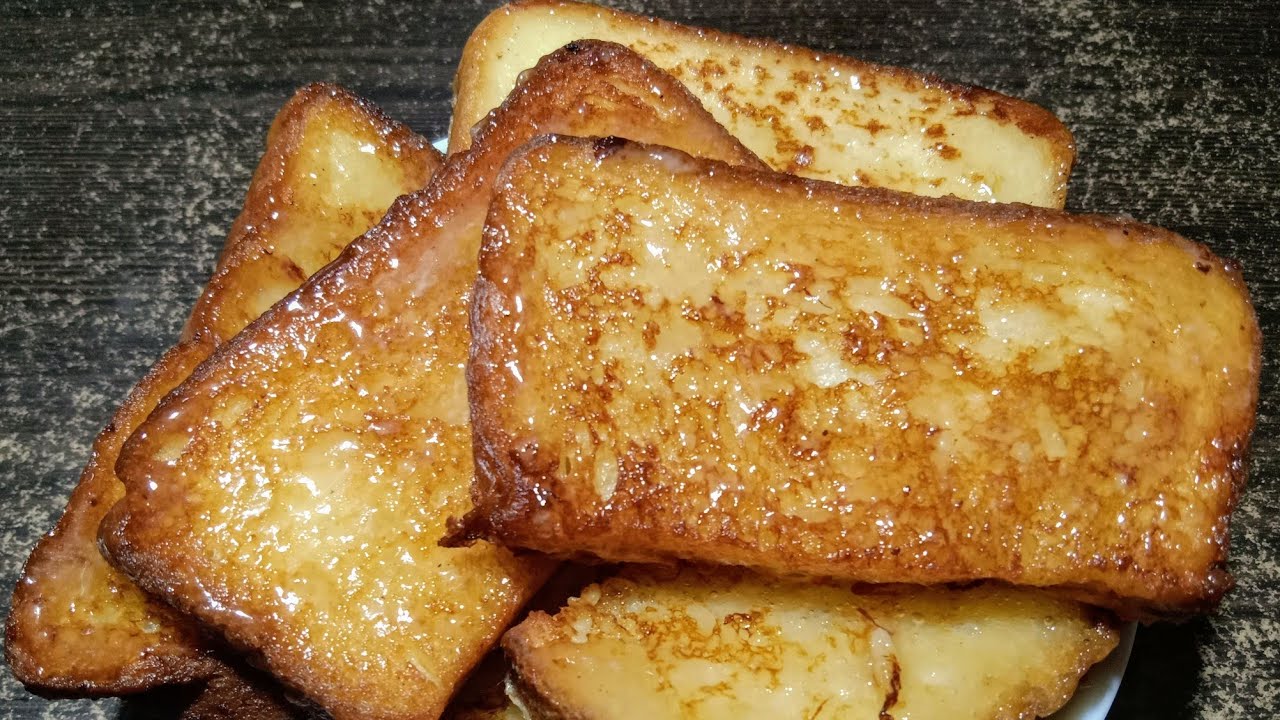 Sweet Bread Toast | Bread Milk Toast | French Toast Recipe | Ppnagavlog ...