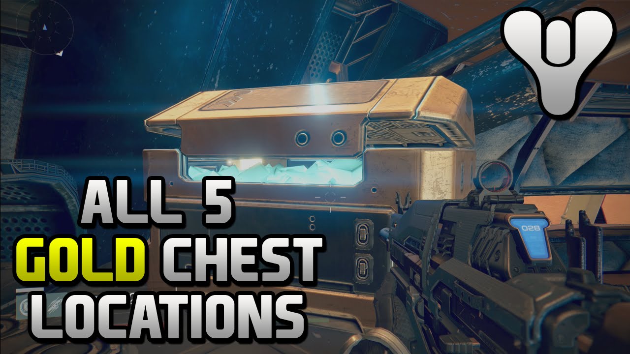 Destiny: All 5 Gold Chest Locations & Guide on Mars/Meridian Bay, Mars ...