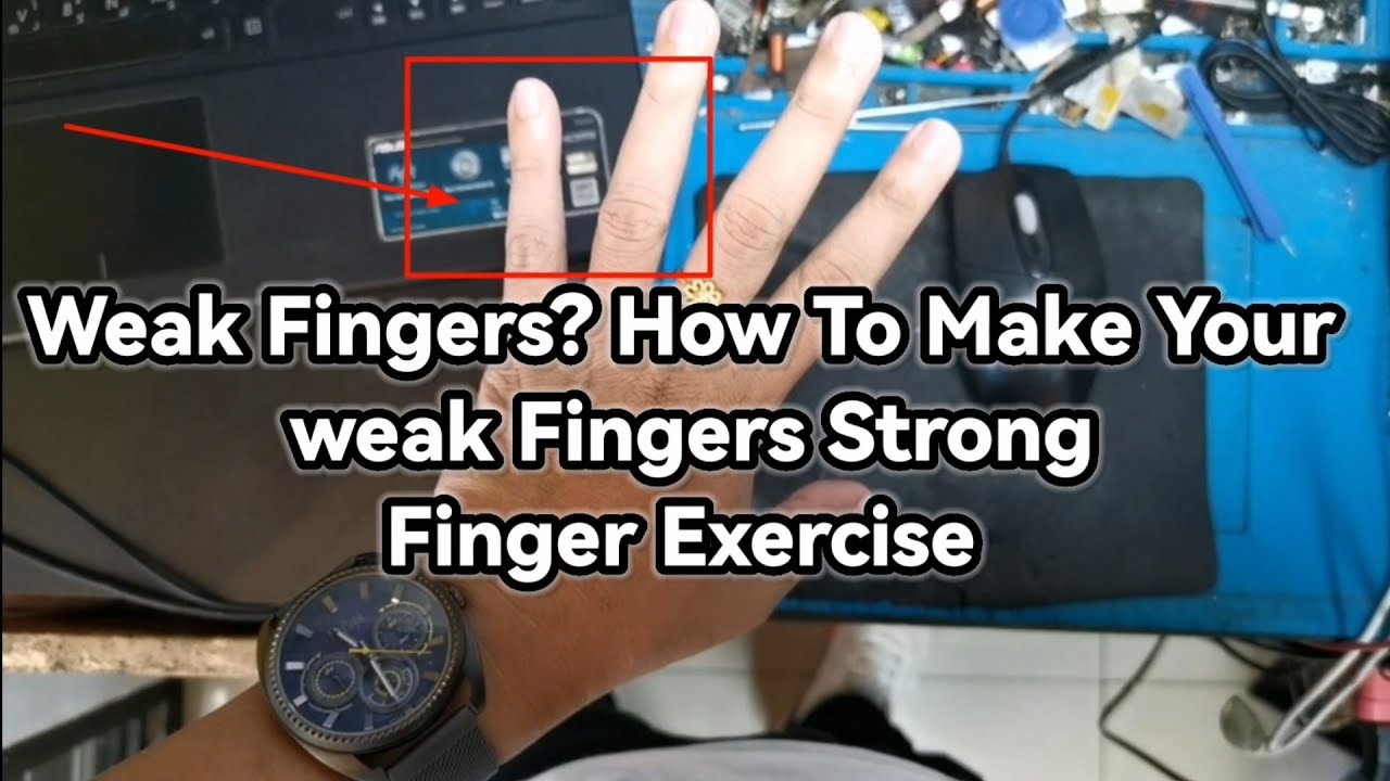 HOW TO GET YOUR WEAK FINGERS STRONG BEST FINGER EXERCISE/TECHNIQUE ...