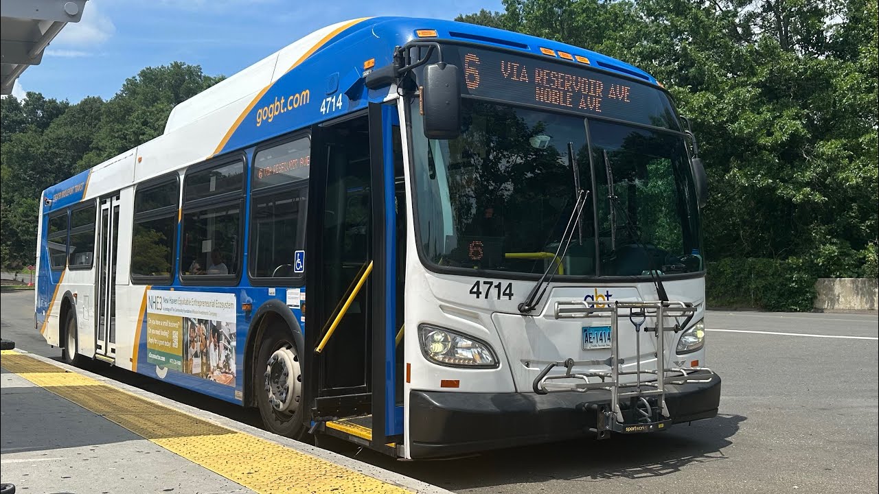 GBT 2017 New Flyer Industries XD40 #4714 Ride on route 6 - YouTube