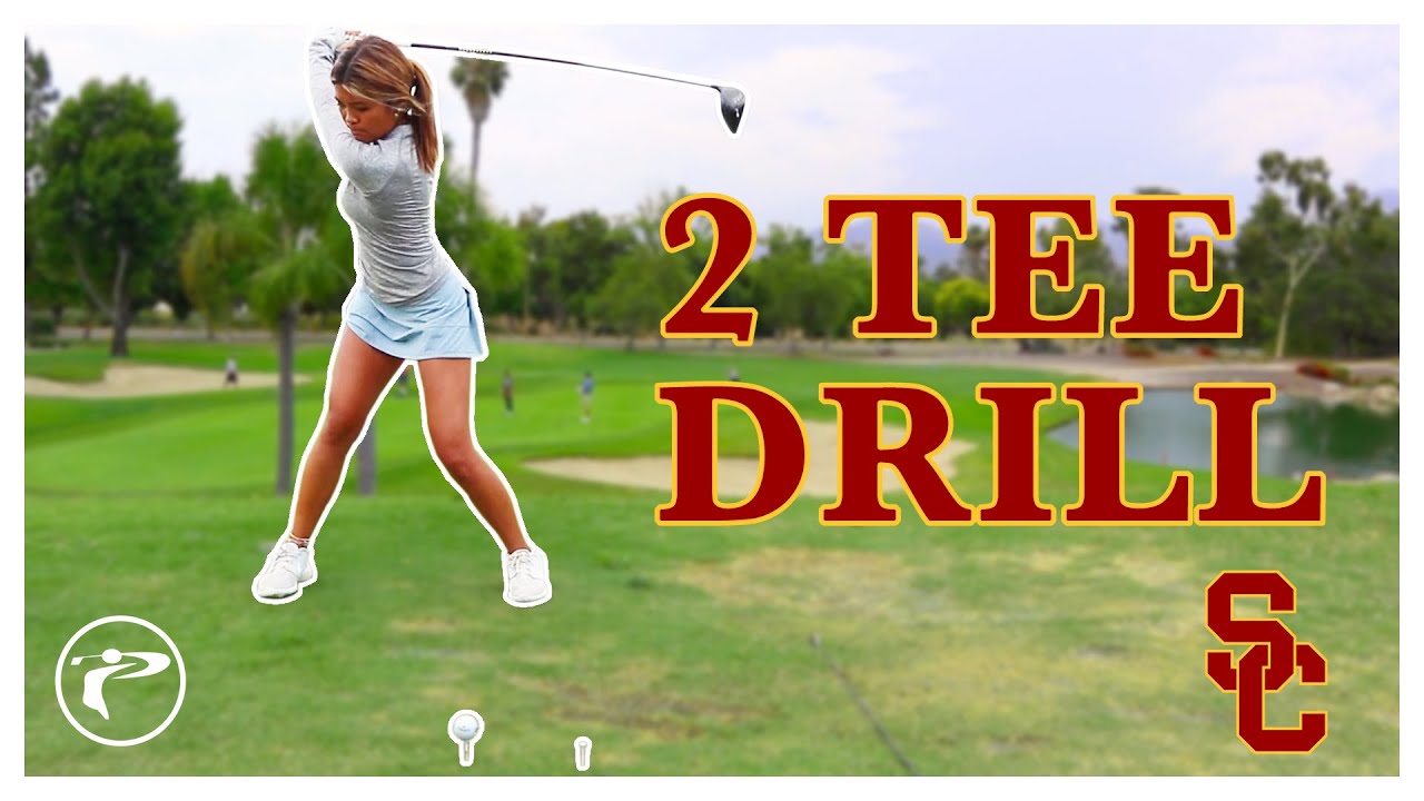 Driver Tips For Beginners - 2 Tee Drill - YouTube