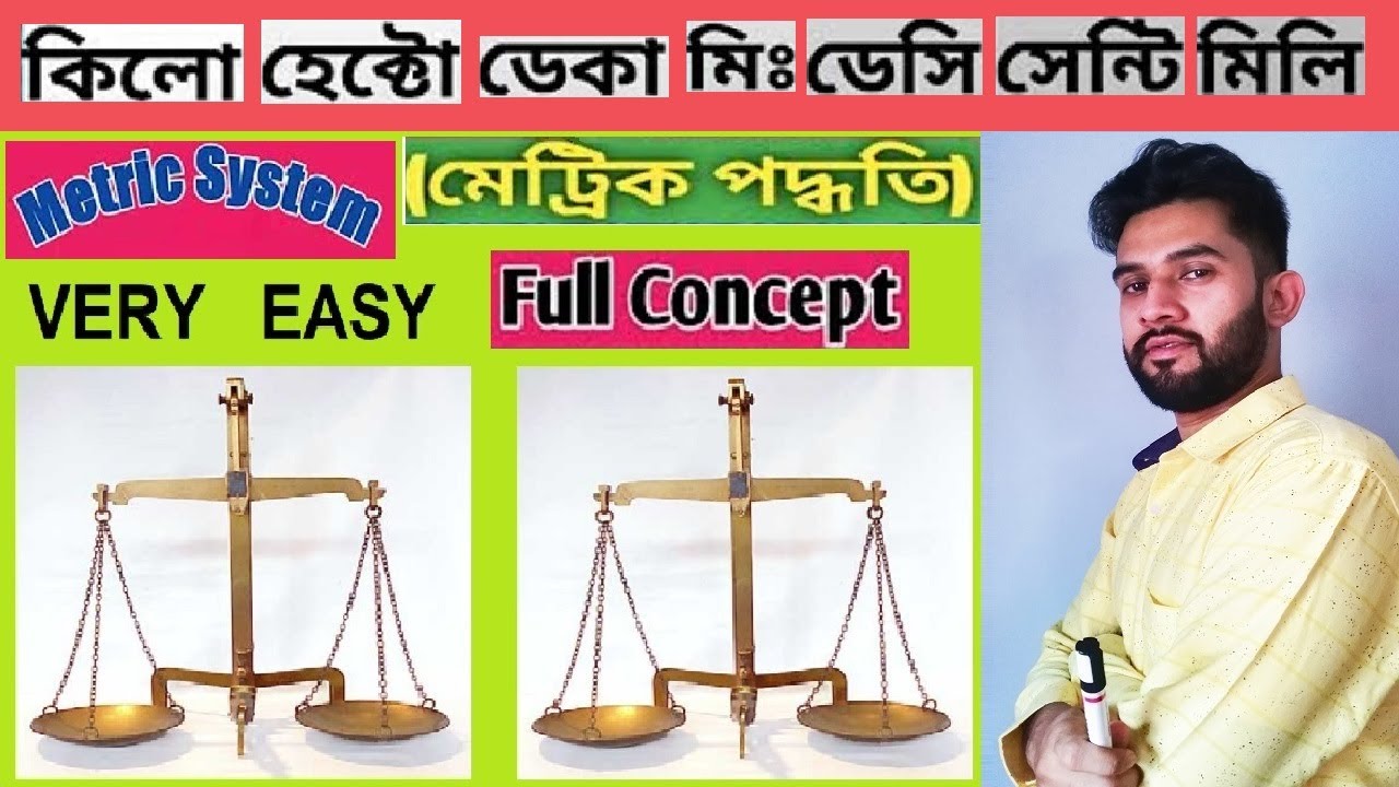 Kilo ,hecto ,deca,convert in Bengali....metric system _মেট্রিক পদ্ধতি # ...
