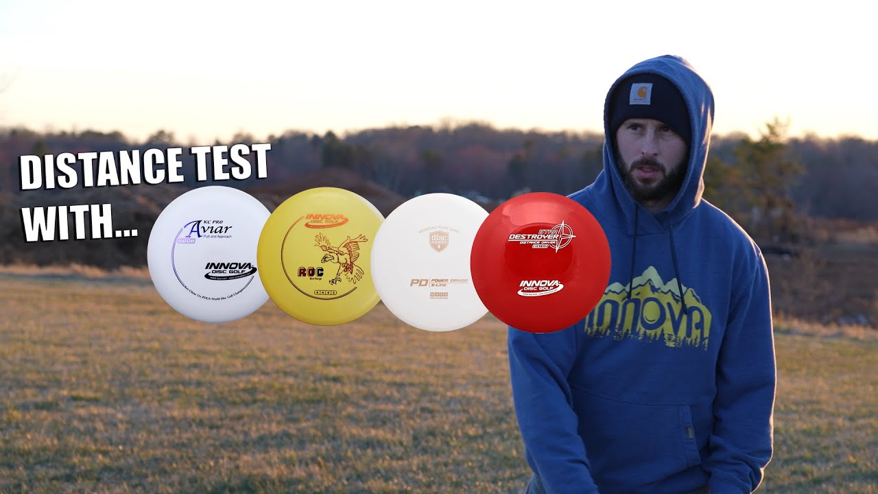 Disc Golf Distance Test with Putter, Midrange, Control Driver, and ...