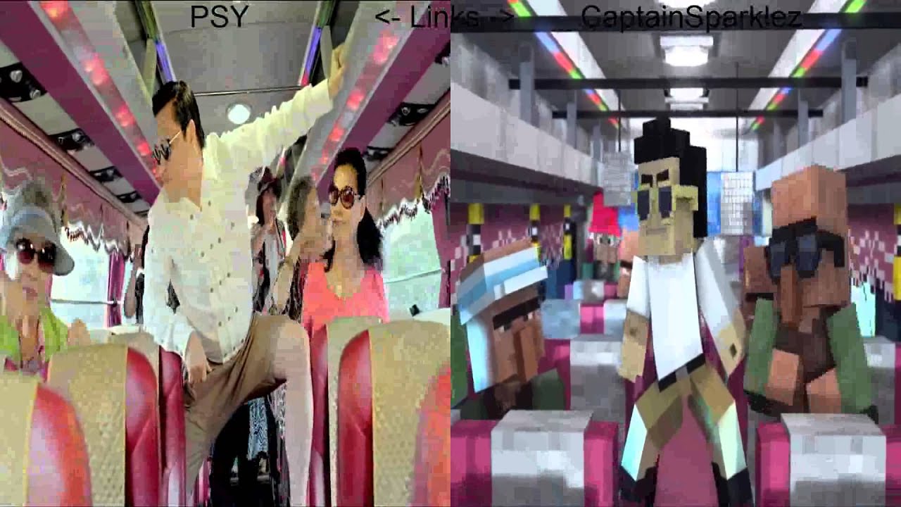 Gangnam Style VS Minecraft Style [Voten en comentario : D] - YouTube