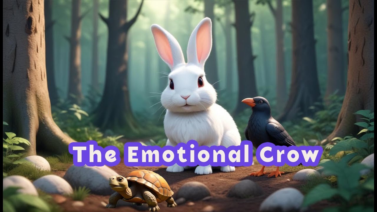 The Emotional Crow | Kids Adventure Stories | Storytime | Bedtime Story ...