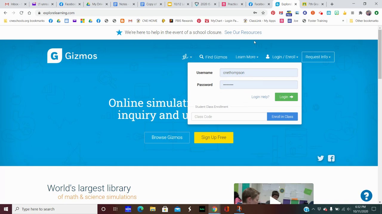 How to Log Into Gizmo - YouTube