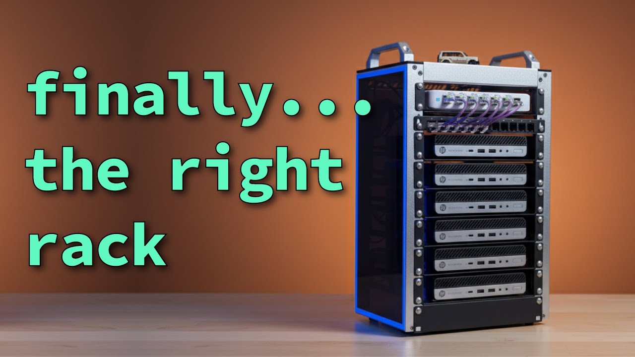 Tiny Homelab Server Rack: Mini but Mighty (Full Review) - YouTube