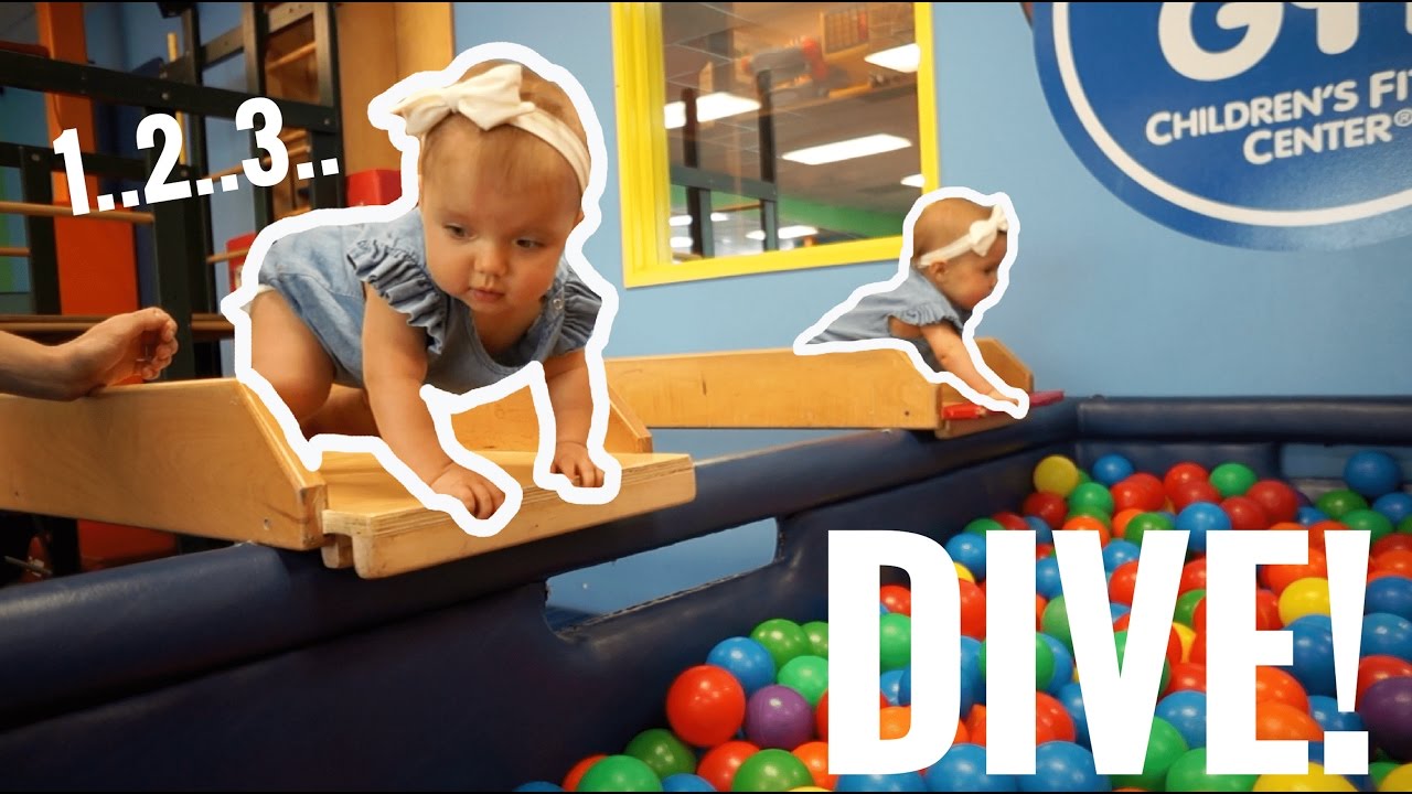 BABIES DIVE INTO BALL PIT HEAD FIRST!!! - YouTube
