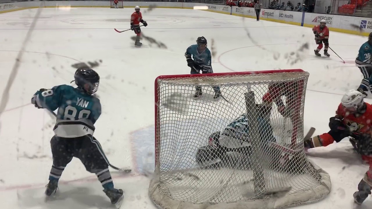 Sascha Pitaev San Jose Sharks Jr. U11 AAA vs Jr. Ducks AAA - YouTube