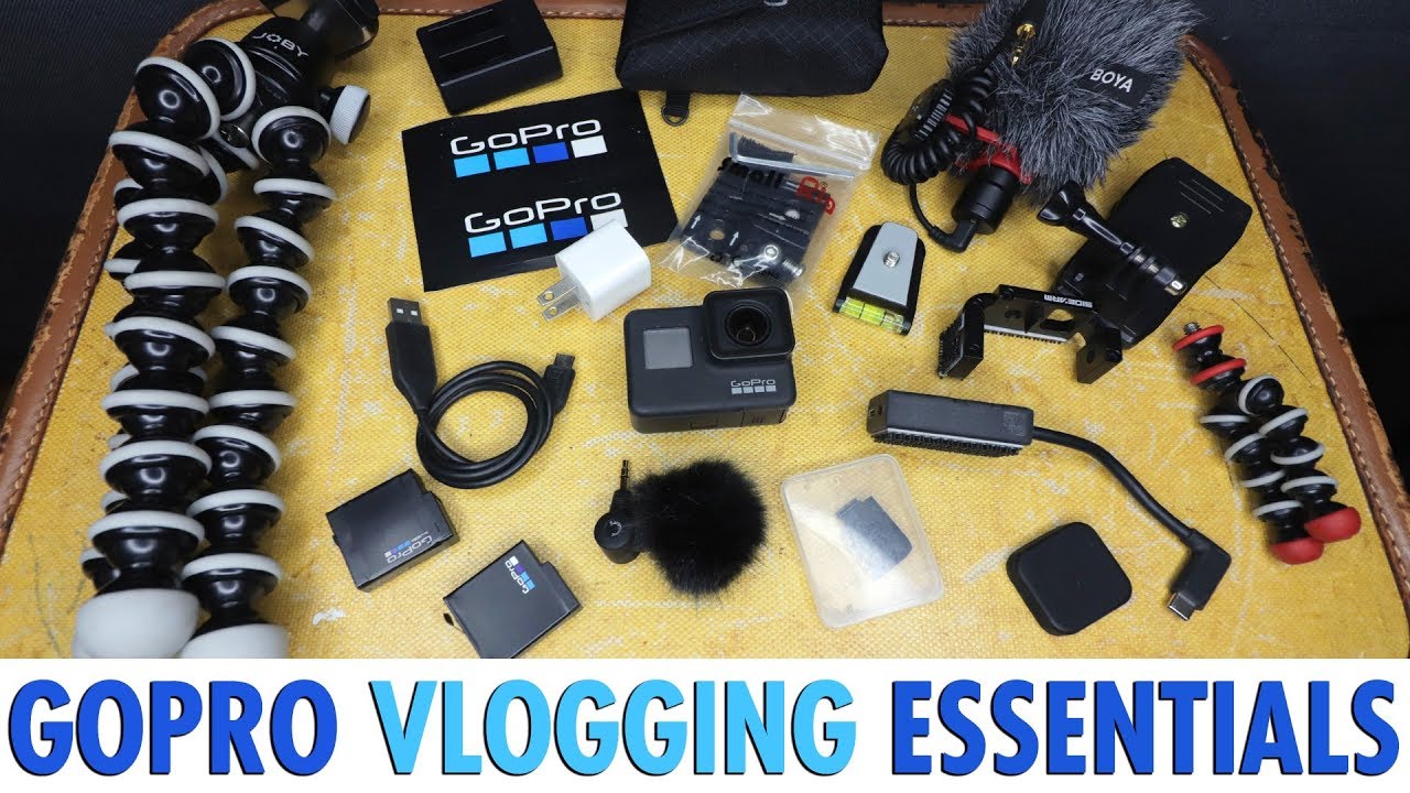 GOPRO VLOGGING ESSENTIALS - YouTube