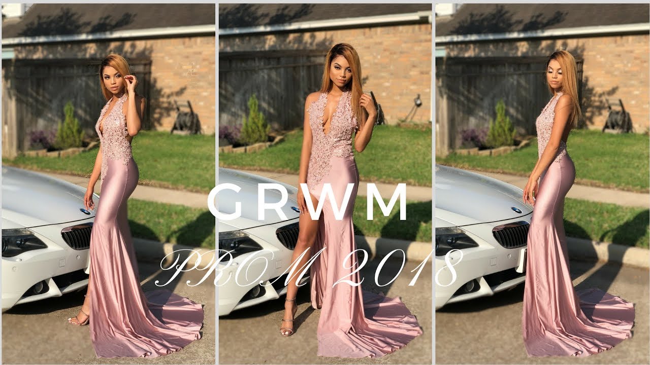 Prom GRWM + VLOG | Get Ready With Me - YouTube