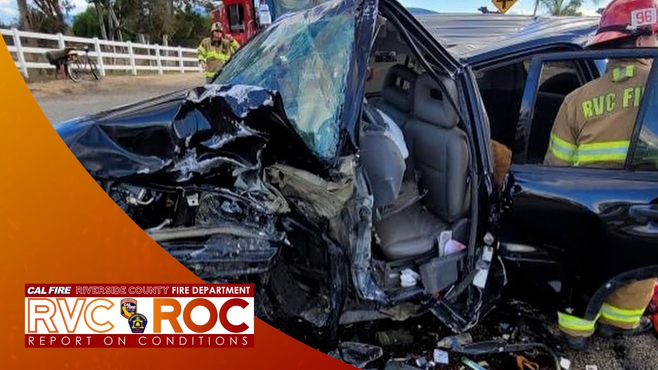Traffic Collision w/Extrication in Temecula // Report on Conditions ...