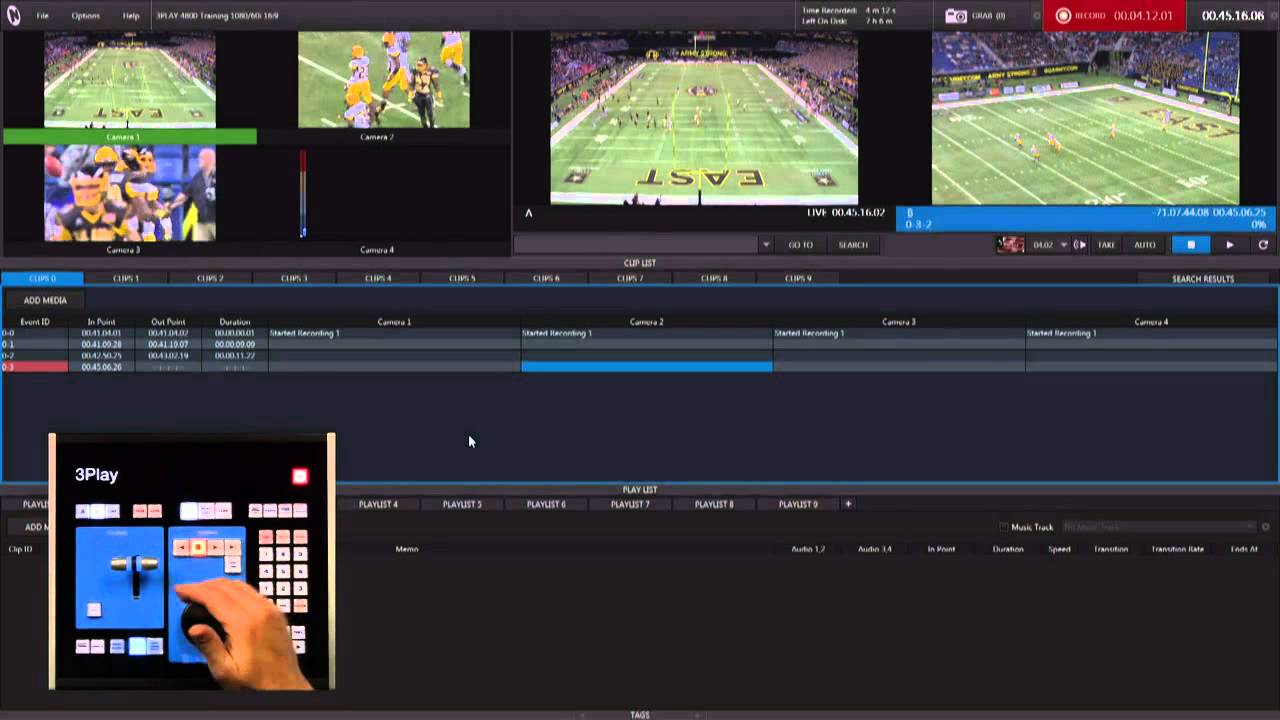 3Play 4800 Basic Workflow Demo - YouTube