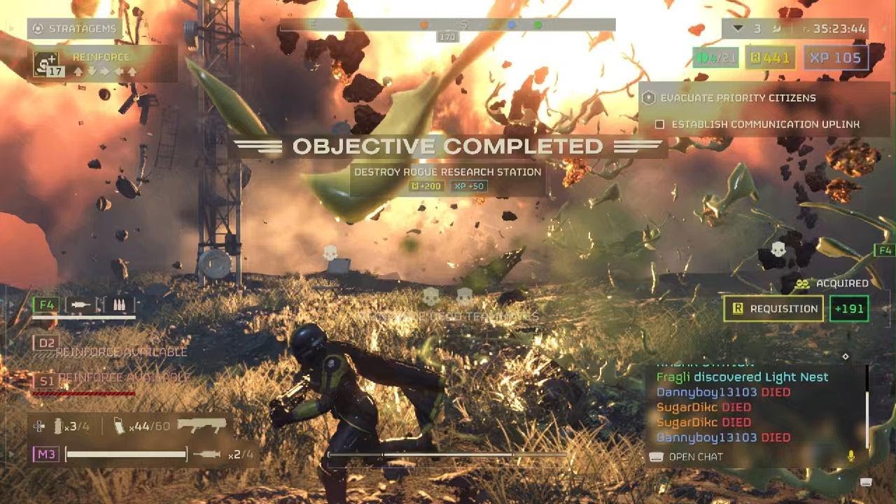 HELLDIVERS 2 - Our First Hellbomb - YouTube