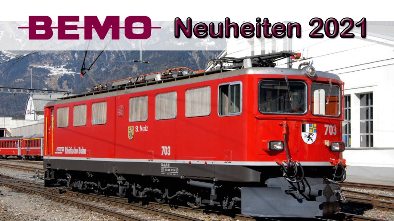 🚂 Die Bemo Modellbahn Neuheiten 2021 | Spur H0m, H0e und 0m - YouTube