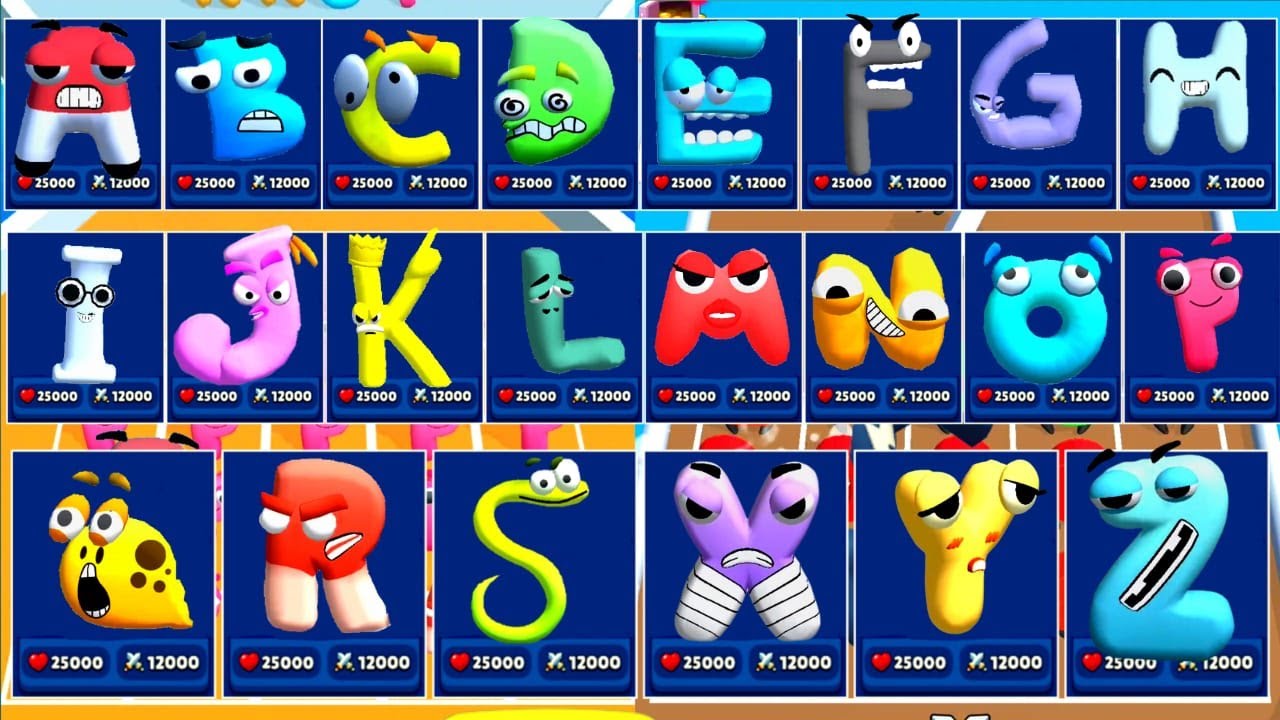 Alphabet, MOM, Alphabetical Lore 🆚 Chess Lore New gameplay, abcd ⭐⭐⭐⭐ ...