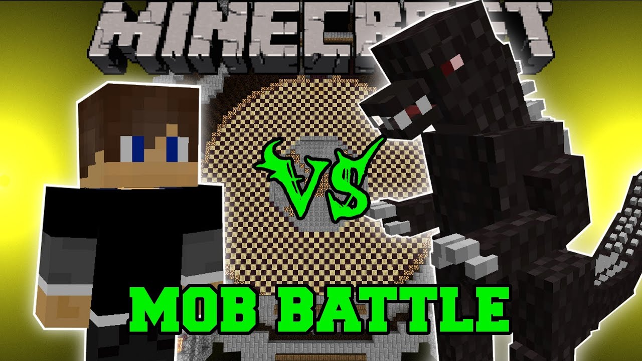 GODZILLA VS BRO - Minecraft Mob Battles - OreSpawn Bosses Mod - YouTube