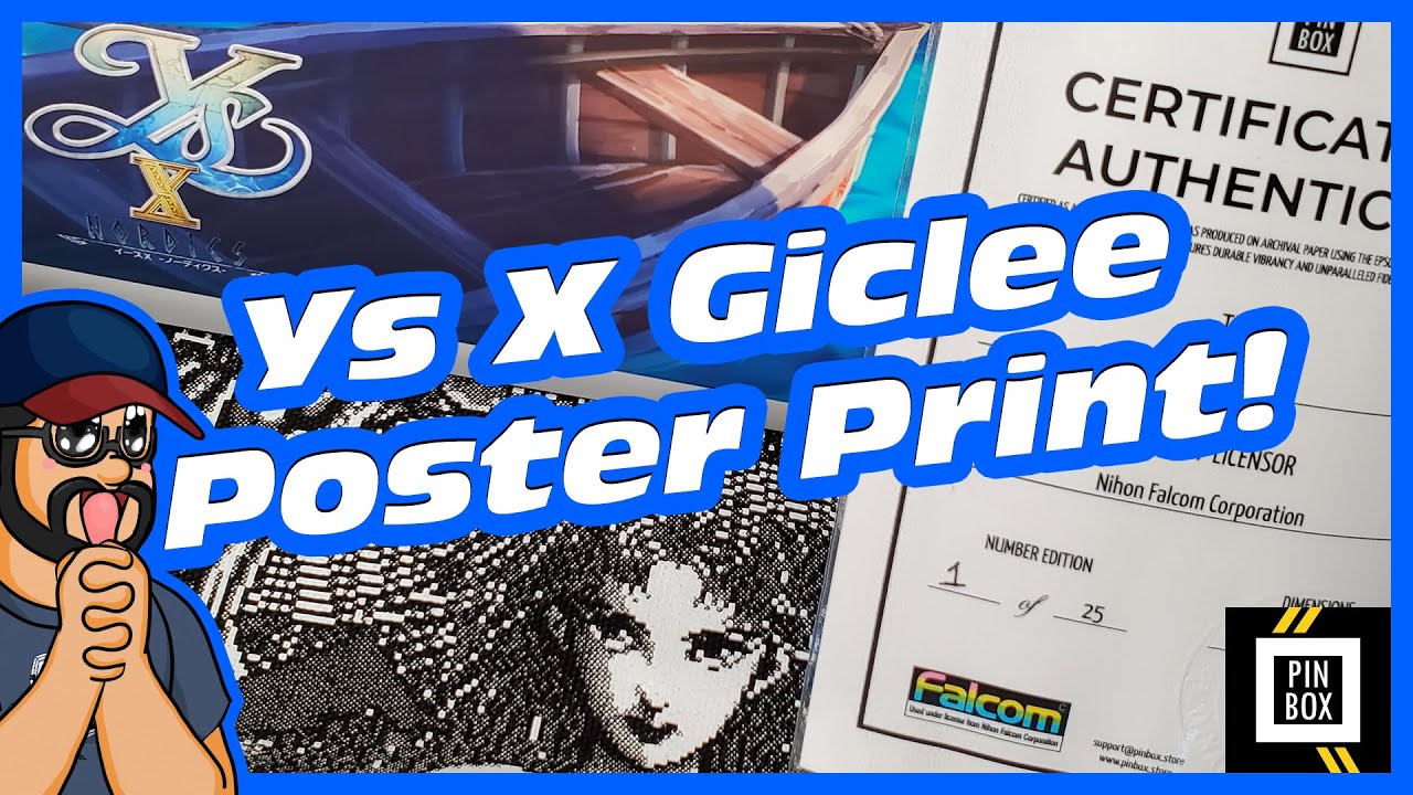 Awesome Ys X Poster, Any Ys fan would LOVE! #ys #jrpg #videogames - YouTube