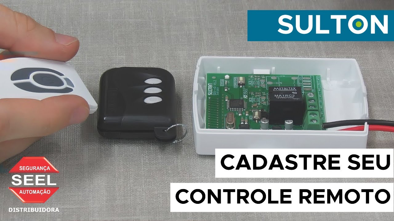 CODIFIQUE seu CONTROLE e RELÉ da SULTON - YouTube