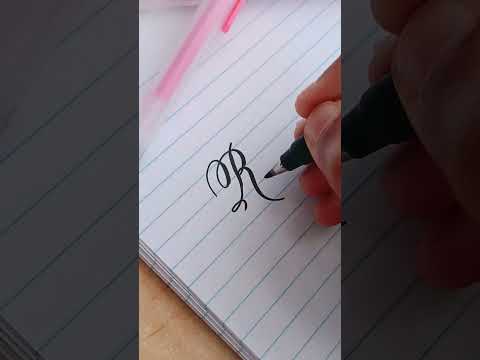 Rashida | name request calligraphy @Strokes and Curves - YouTube
