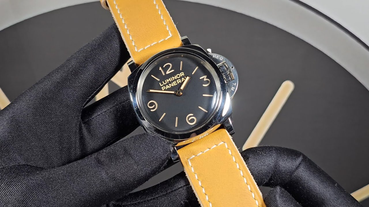 47mm Panerai Handmade Strap, "French Ammo" Thick with Flat Razor Buckle ...