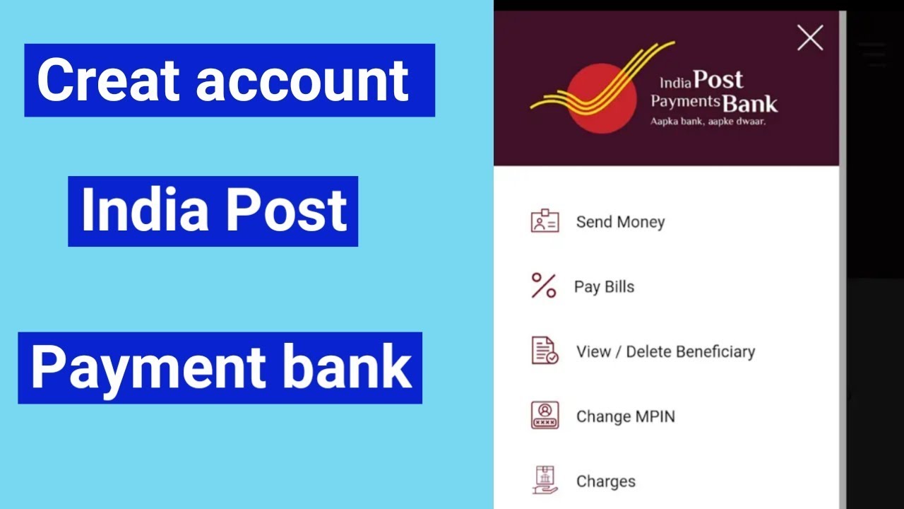 Creat account on india post payment bank (IPPB) easy step - YouTube