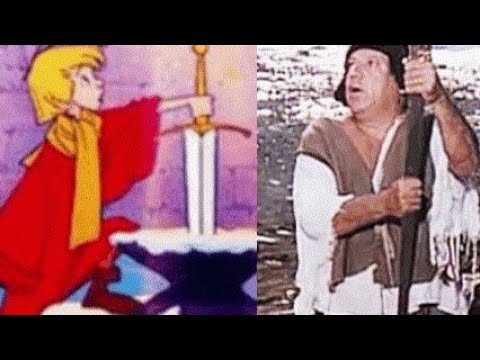 SPADA NELLA ROCCIA - Semola Artù estrae La Spada - SUPERFANTOZZI ...