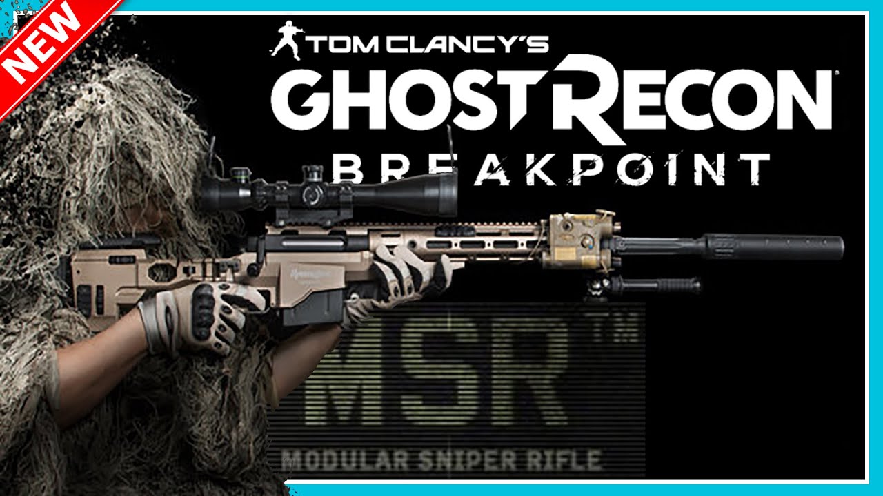 NUEVO MSR! (Modular Sniper Rifle) Ghost Recon Breakpoint - YouTube