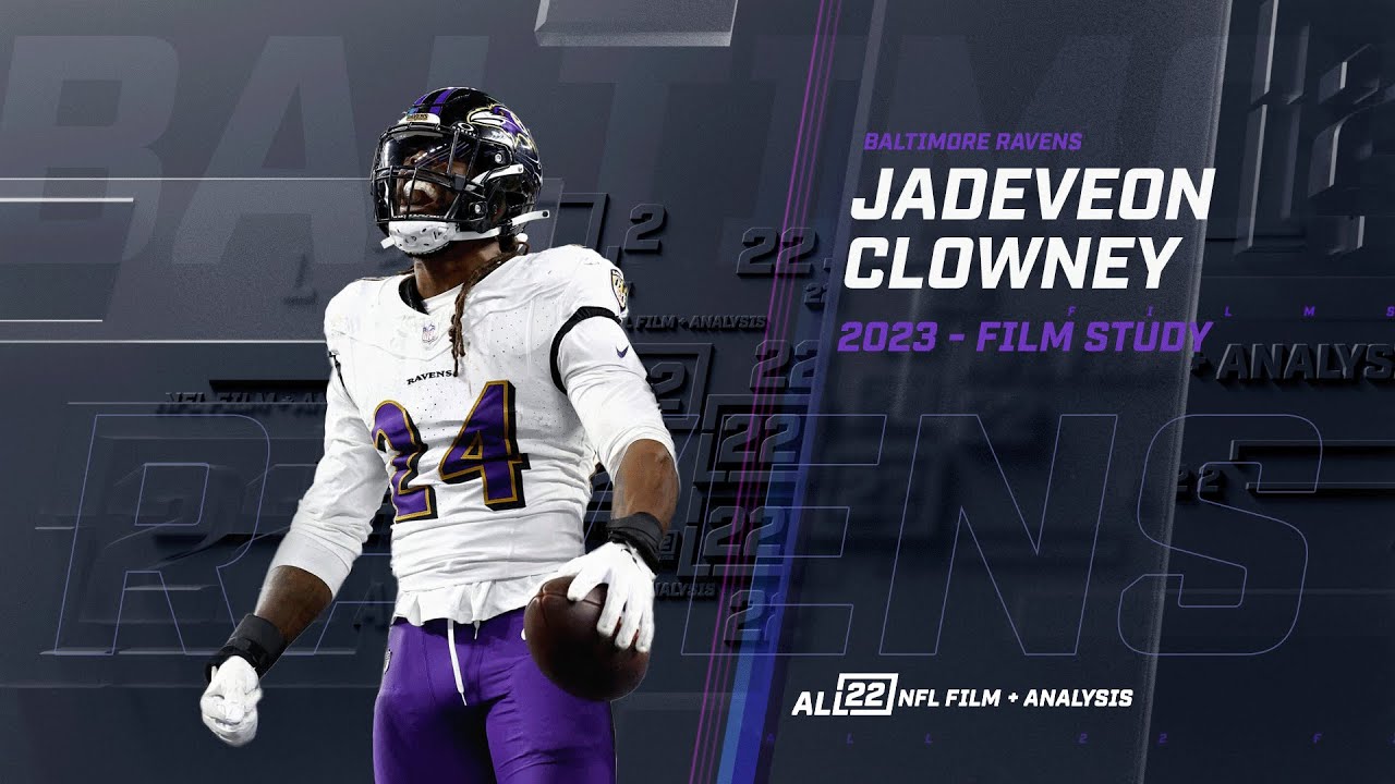 JADEVEON CLOWNEY'S IMPACT IS NON-NEGOTIABLE - WK 12 FILM STUDY #ravens ...